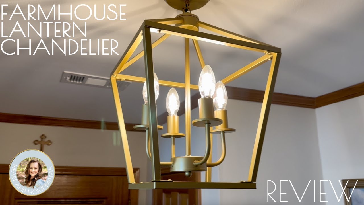 This Budget Friendly Chandelier Looks Like a $300 Designer Fixture?!