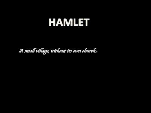 How to pronounce HAMLET