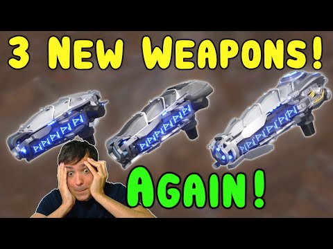 LOL AGAIN? 3 NEW WEAPONS War Robots Test Server Gameplay WR