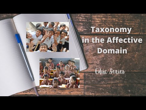Taxonomy in the Affective Domain - Educ Series