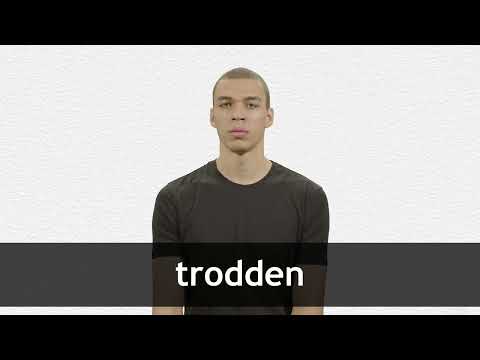 TRODDEN - Definition & Translations | Collins English Dictionary