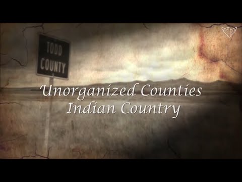 The unorganized counties of South Dakota | Temples of Justice