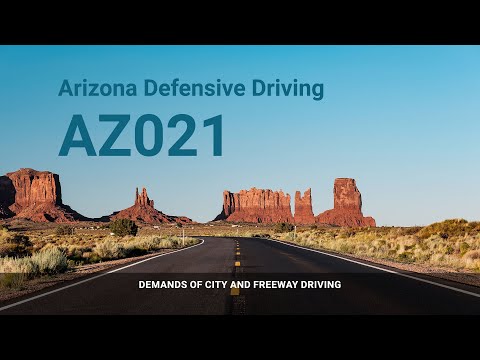 AZ021 DEMANDS OF CITY AND FREEWAY DRIVING