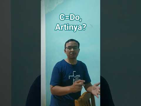 C=Do, Artinya Adalah? #music #nadadasar