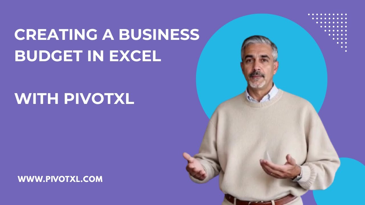 Create a Business Budget in Excel with PivotXL