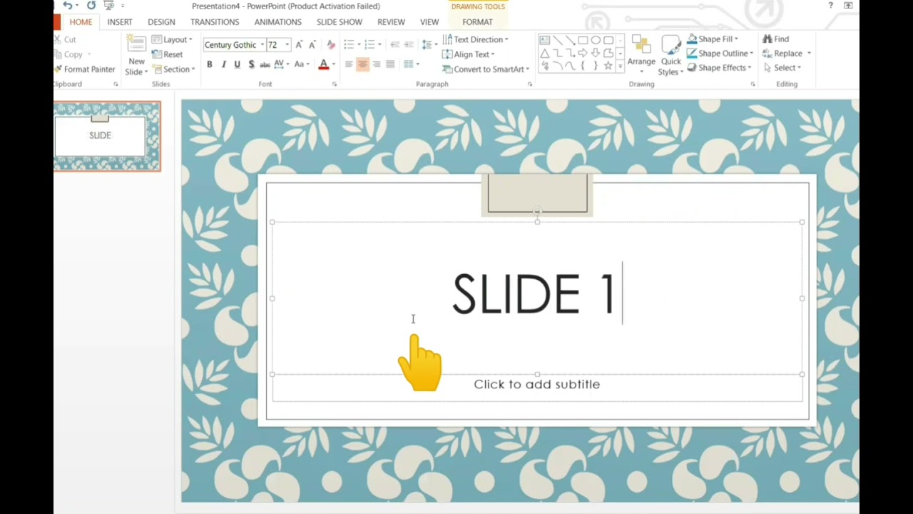 creating a New presentation /Grade 5/Ch 6. Introduction to MS PowerPoint