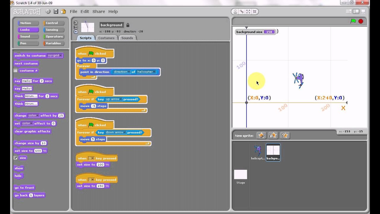 Scratch Advanced Scrolling