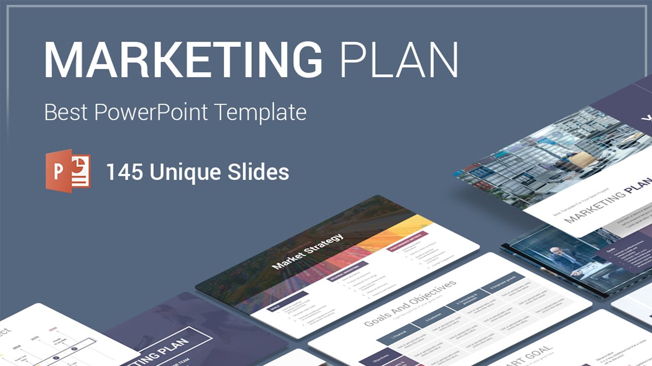 Marketing Plan PowerPoint Template l Google Slides, Keynote
