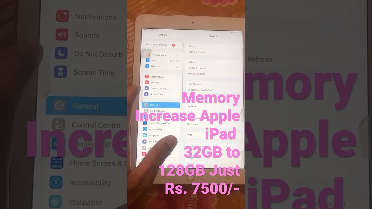 Memory increase of any Apple iPad, iPhone and Mac.