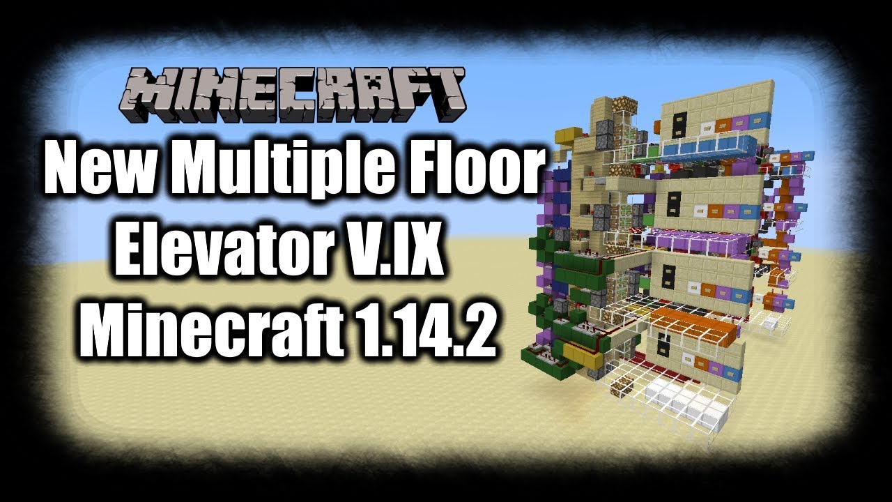 New Multiple Floor Elevator V IX Minecraft 1 14 2