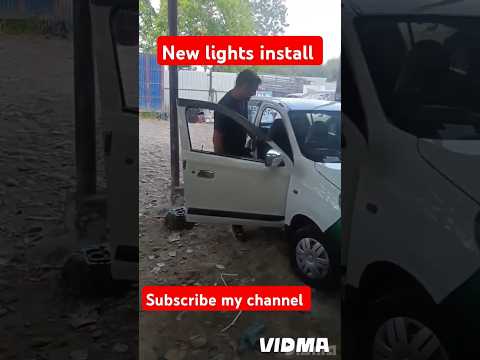 #new led lights install in Alto 800# decorated lights new look @ the heaven choice
