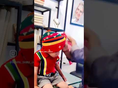 Cute boy (joy) jodhpuri safa …….. by yashpal Singh