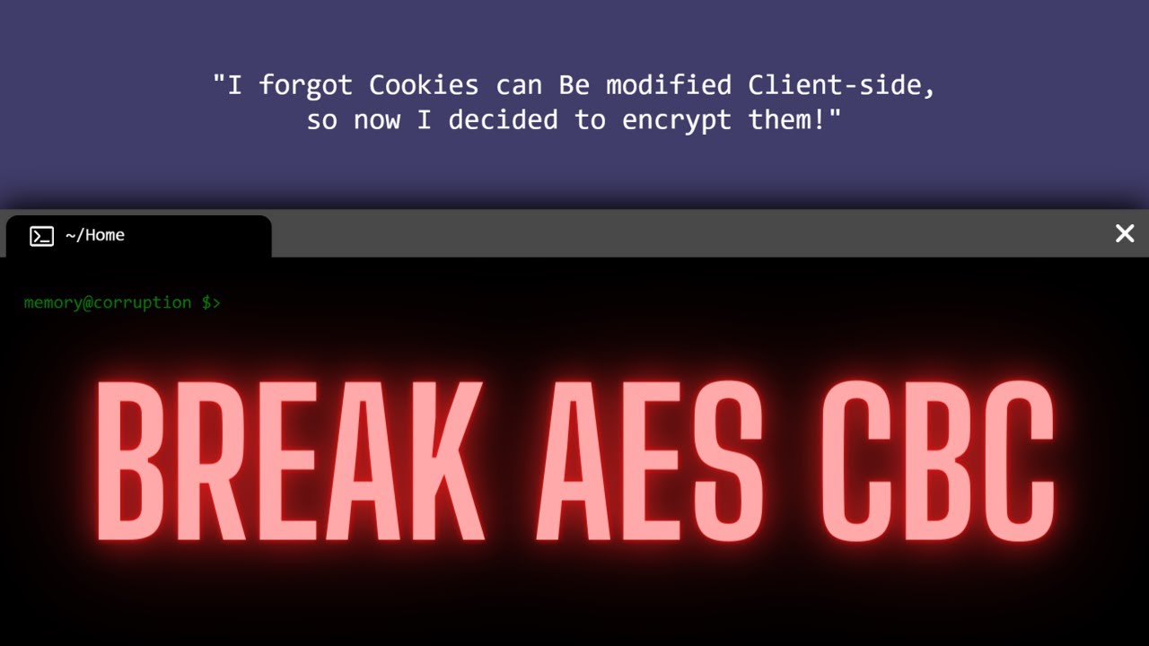 AES CBC bit flipping attack