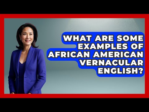 What Are Some Examples Of African American Vernacular English? - Jazz Music Legends