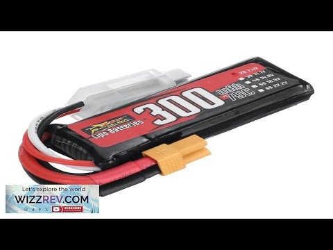 ZOP Power 7.4V 300mAh 75C 2S LiPo Battery With XT30 Plug Review