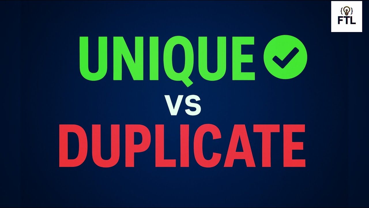 Python Program to Find Duplicates and Unique Elements in Array | Python Coding Interview Question
