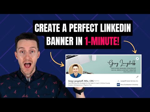 How to Create the Perfect LinkedIn Banner in 1 Minute (example)