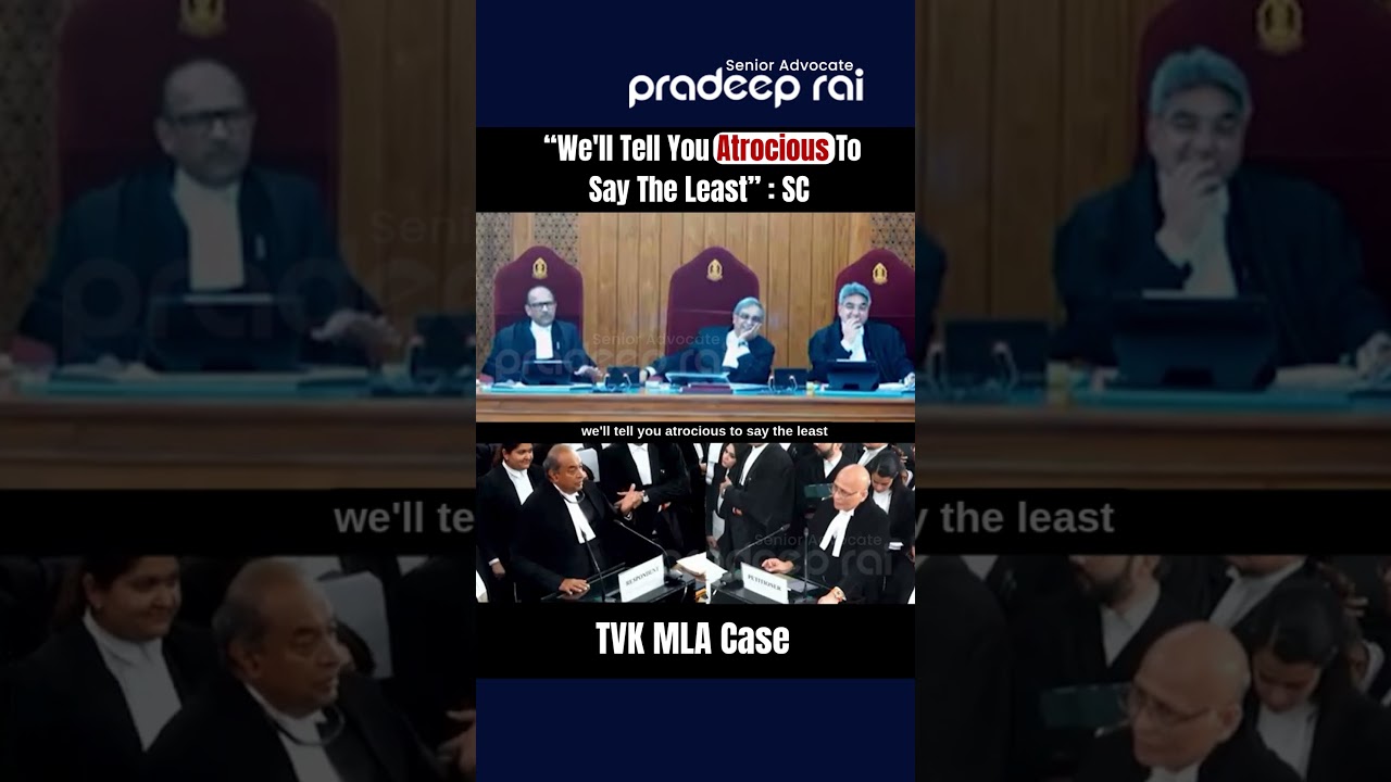 “We'll Tell You Atrocious To Say The Least” : SC  #courtproceedings