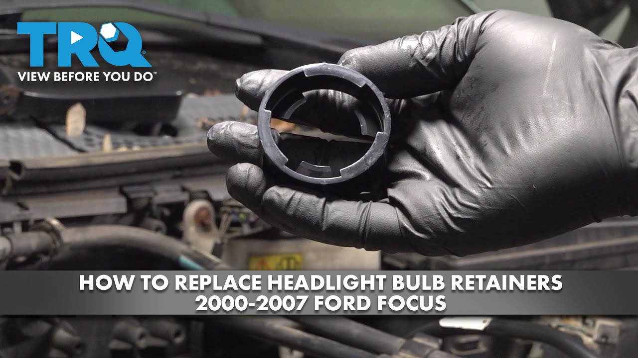 How to Replace Headlight Bulb Retainers 2000-2007 Ford Focus