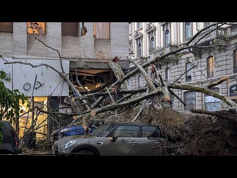 Alvorligt vejr i Italien efterlader mindst tre døde, kraftig sne rapporteret i Alperne