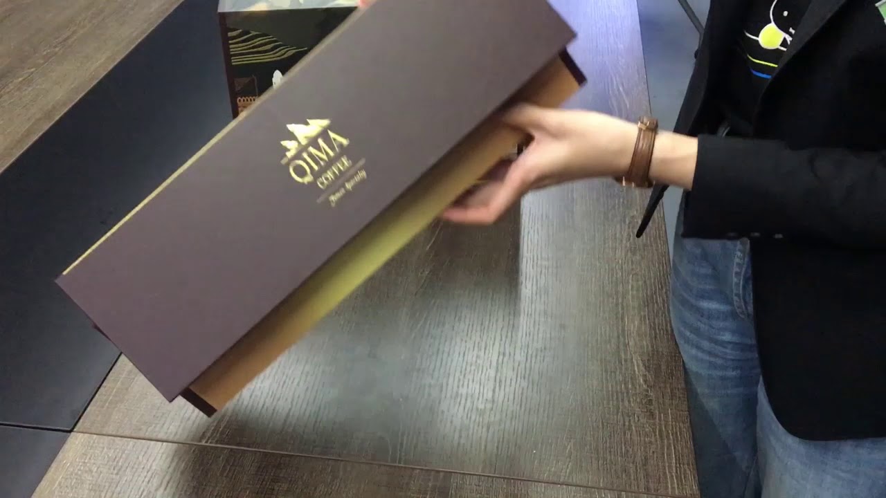 Custom design carton box corrugated carton folding brown kraft paper box