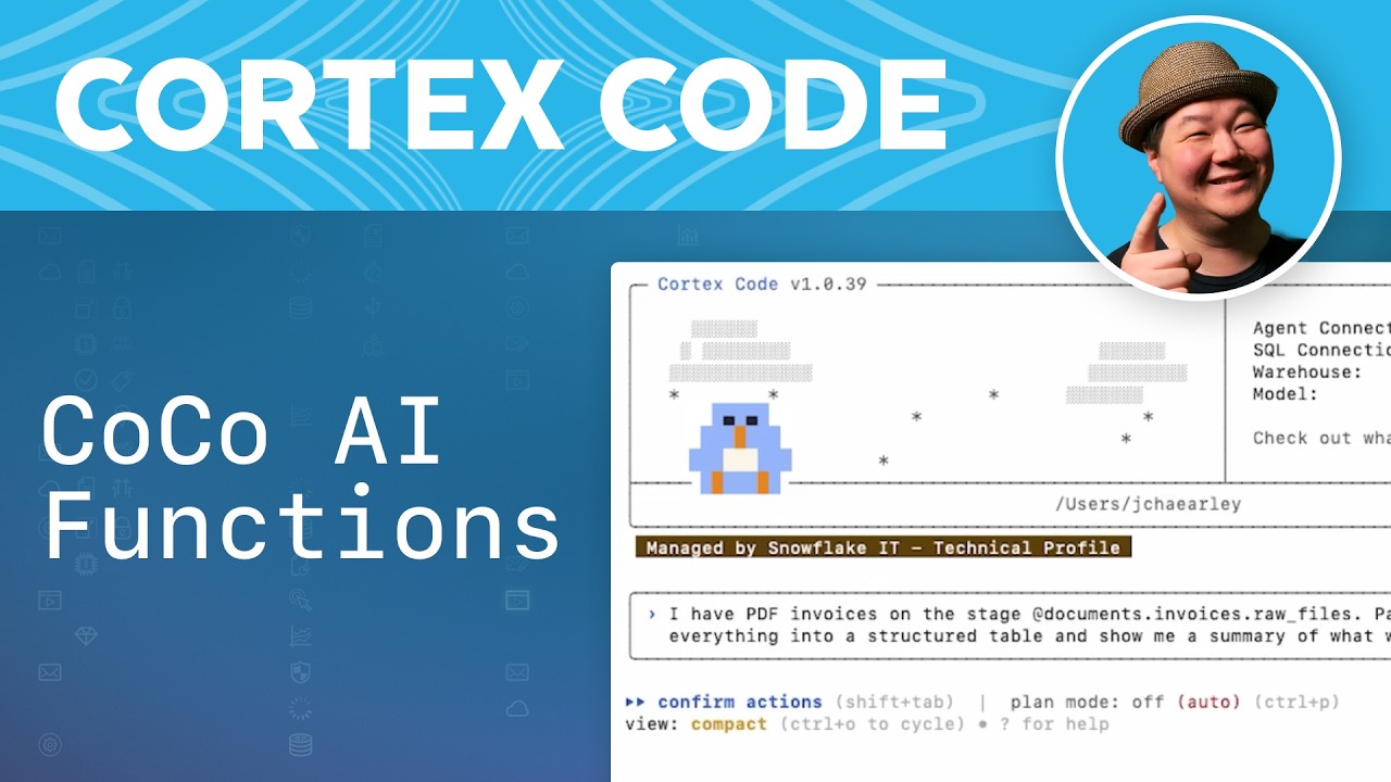 From Raw PDFs to a Queryable Table in One Prompt | Cortex Code
