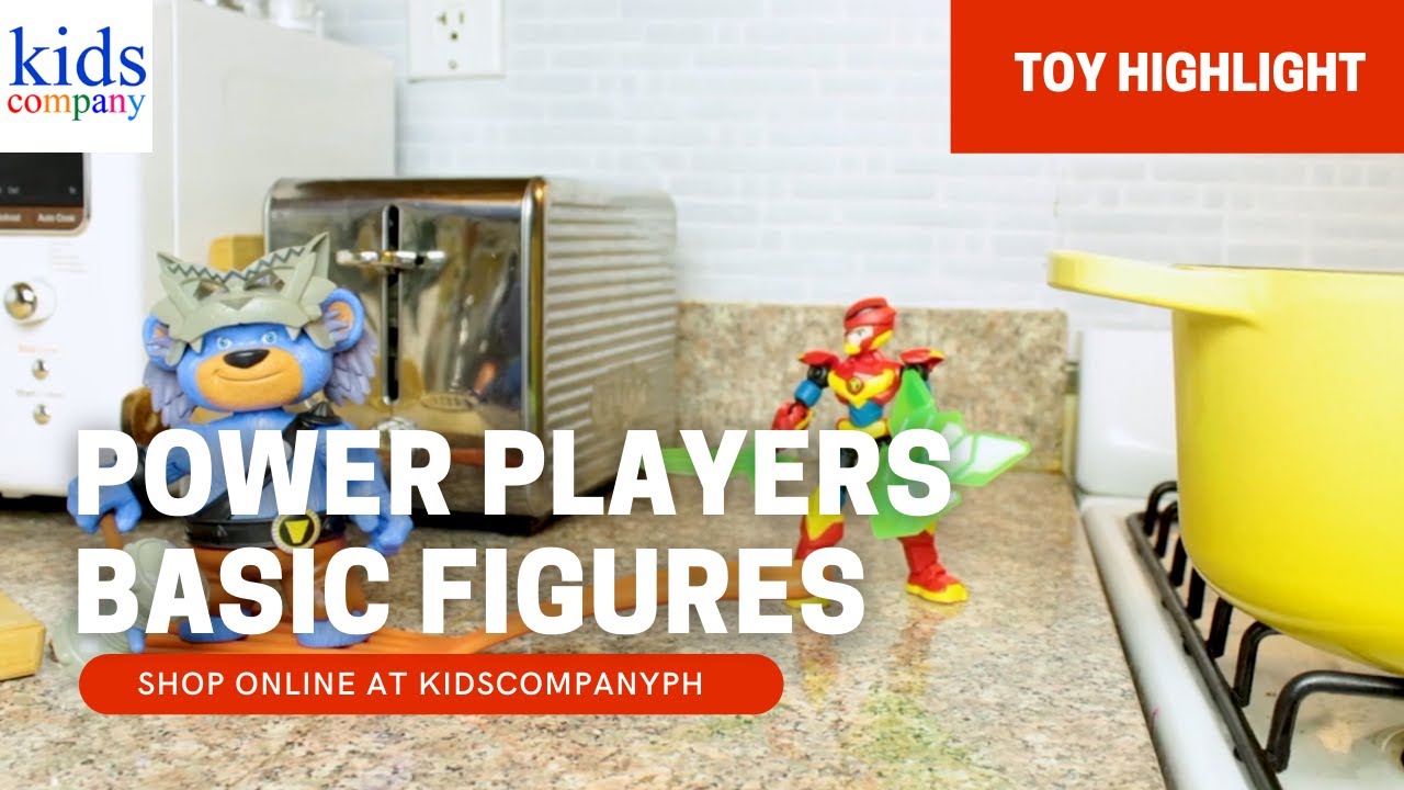 KidsCompanyPH Toy Highlights: Power Players Basic Figures