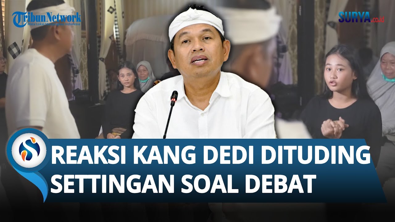 Dituduh Settingan, Begini Reaksi Dedi Mulyadi soal Video Debat dengan Aura Cinta - Tribun Video