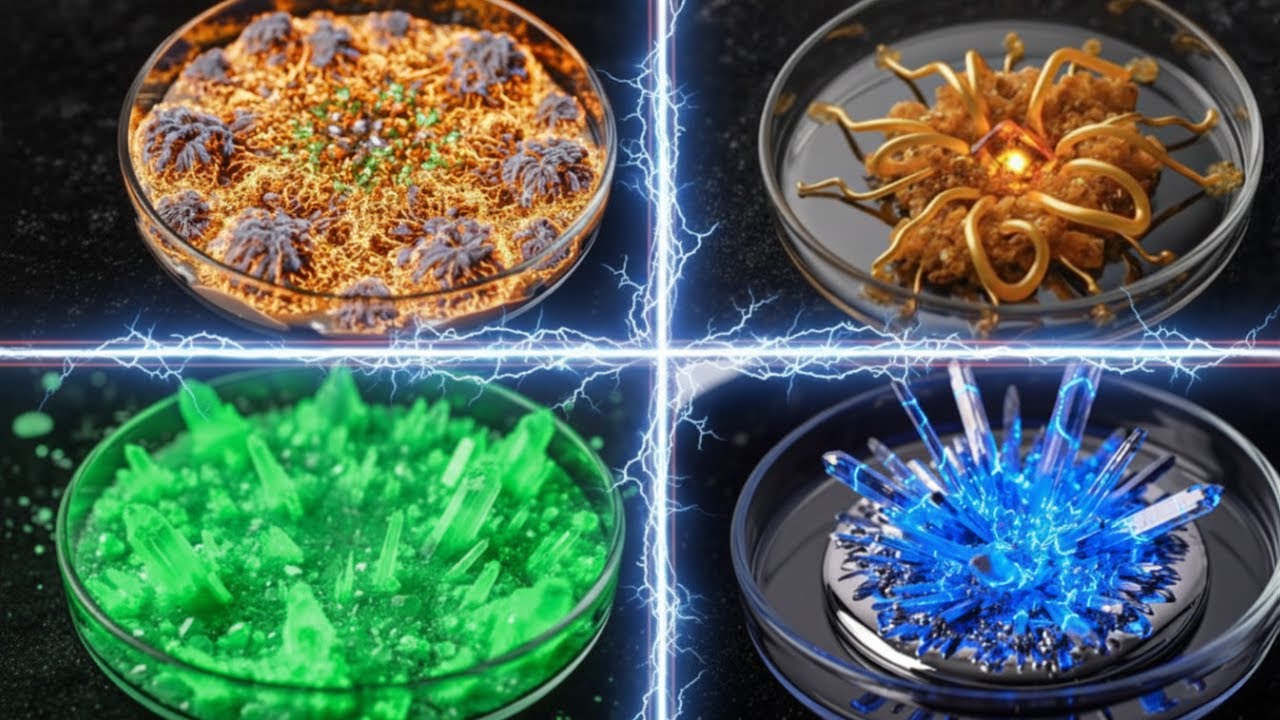 The Most Satisfying Chemical Reactions Ever 🧪✨ | ASMR Relaxation