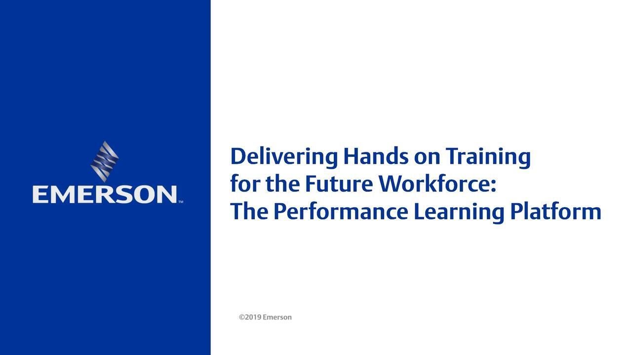 Emerson: Building The Next Generation of Skilled Workers