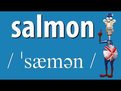 How to Say Salmon | British Pronunciation | Learn English