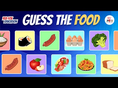 English Quiz for Kids – Guess the Food! | Fun English for Kids