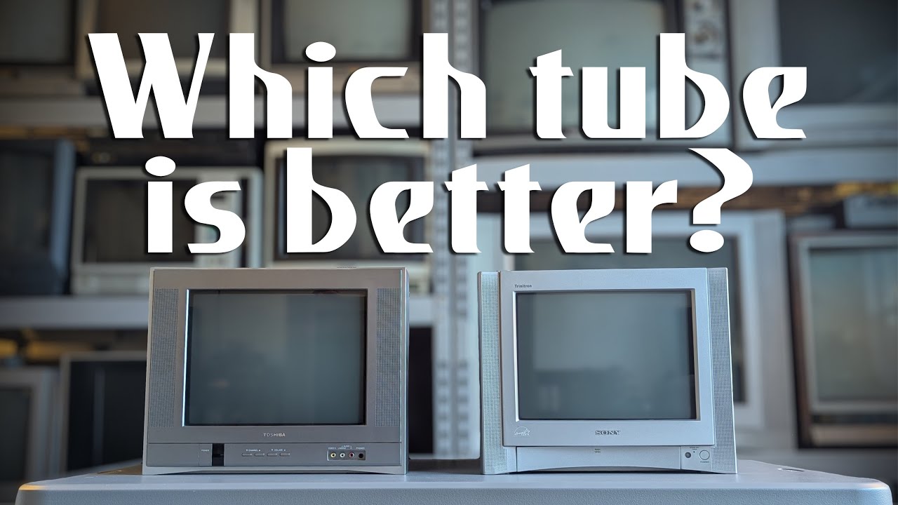 CRT Spotlight - The Sony KV-13FS100 vs The Toshiba 14AF44 - A comparison between two similar CRTS!
