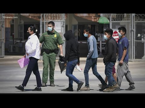 Thousands of Central, South American migrants entering U.S. via Yuma