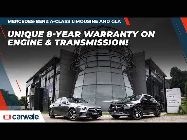 Mercedes-Benz A-Class Limousine and GLA | Unique 8-Year Warranty on ...