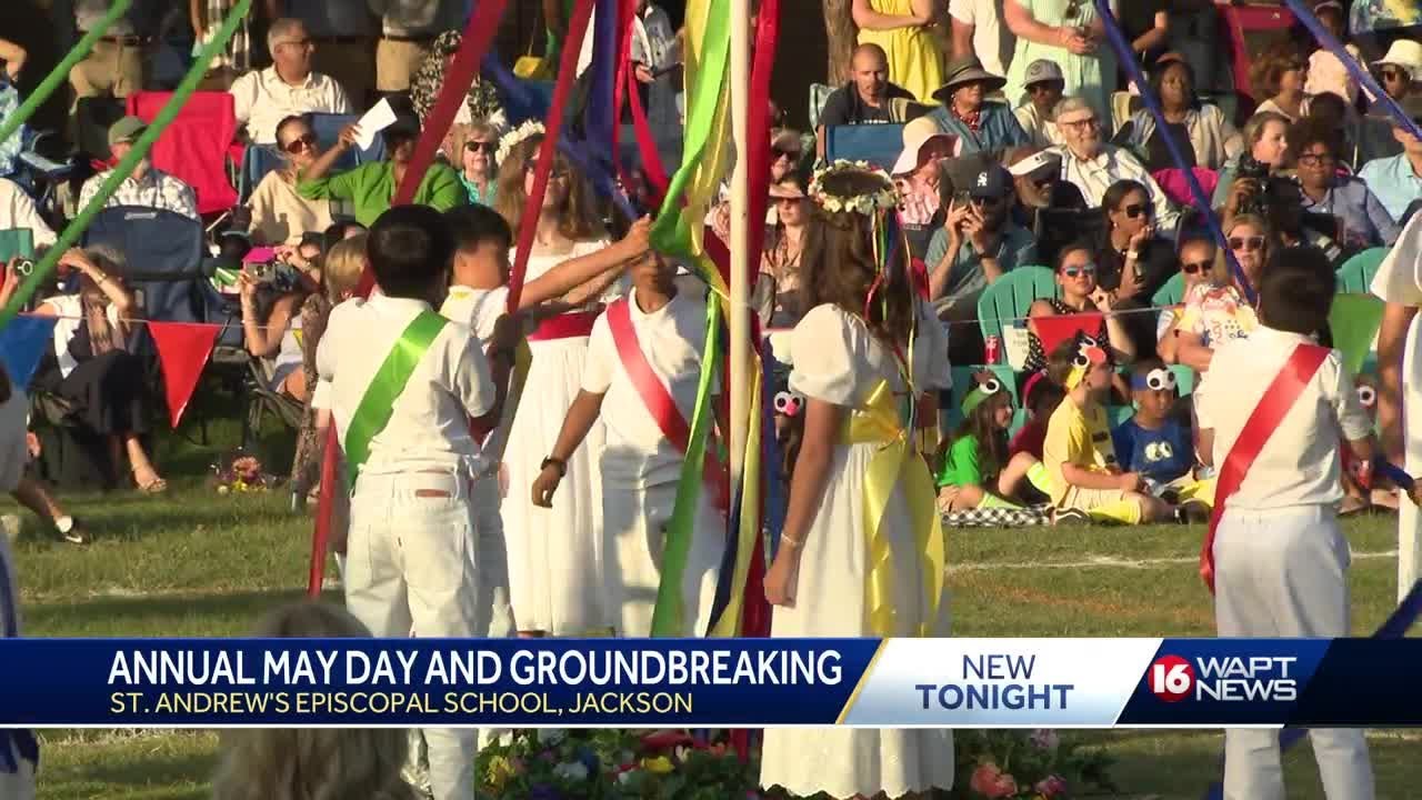 St. Andrew's Episcopal School celebrates 'May Day,' plus groundbreaking of new lower school