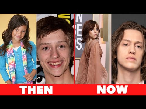 The Addams Family 2022 the Main Cast: Then and Now Compilation [Jenna, Emma, Hunter, Percy]