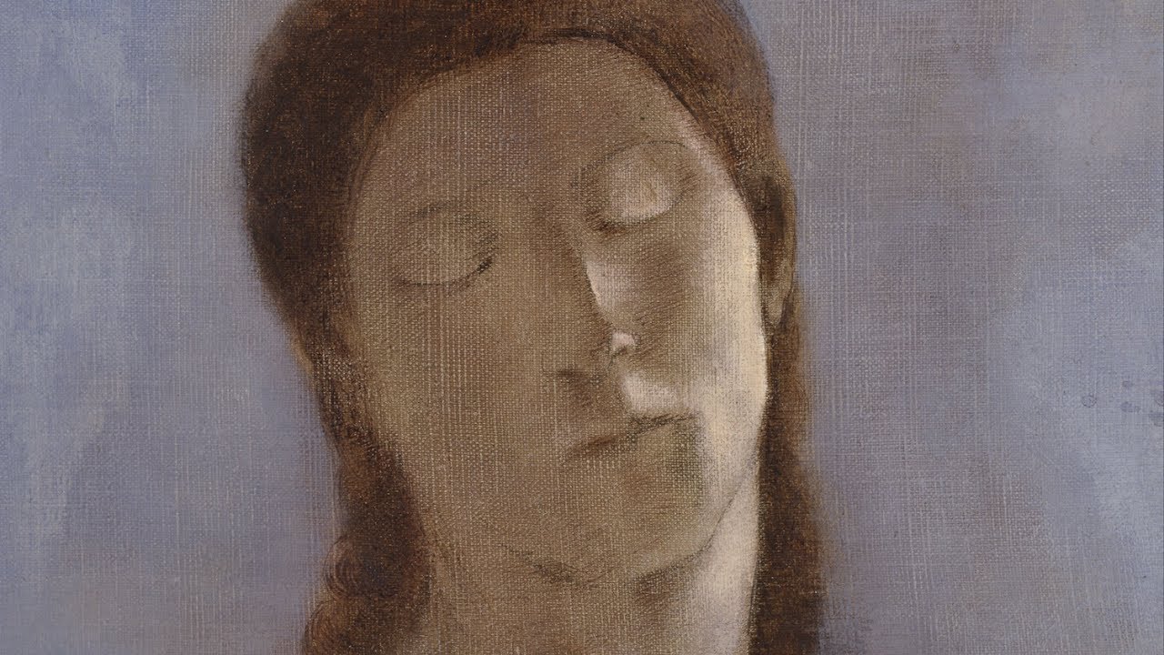 Symbolism, technique and meaning in Odilon Redon's Closed Eyes || Explained by artist Glenn Brown