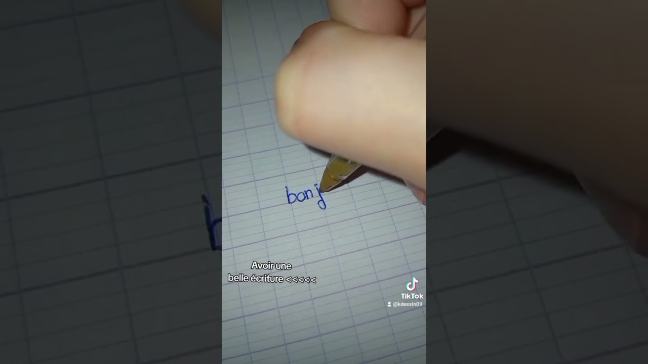 Avoir une belle écriture ❤️ #creativity #écrire #écriture