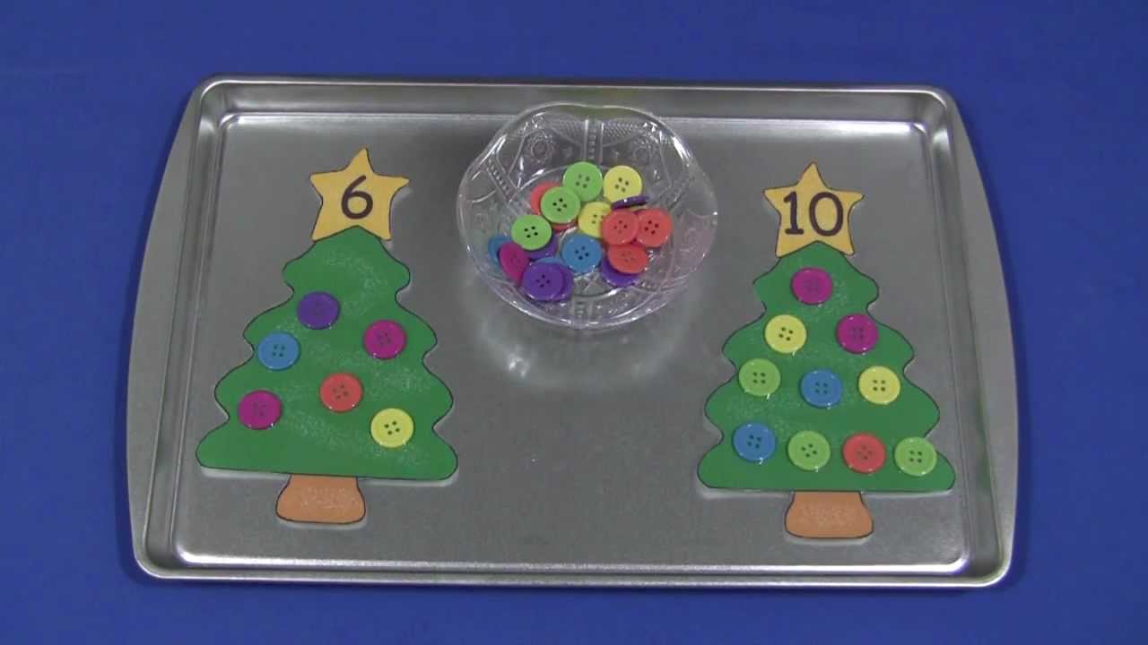 Christmas Tree Math Mats