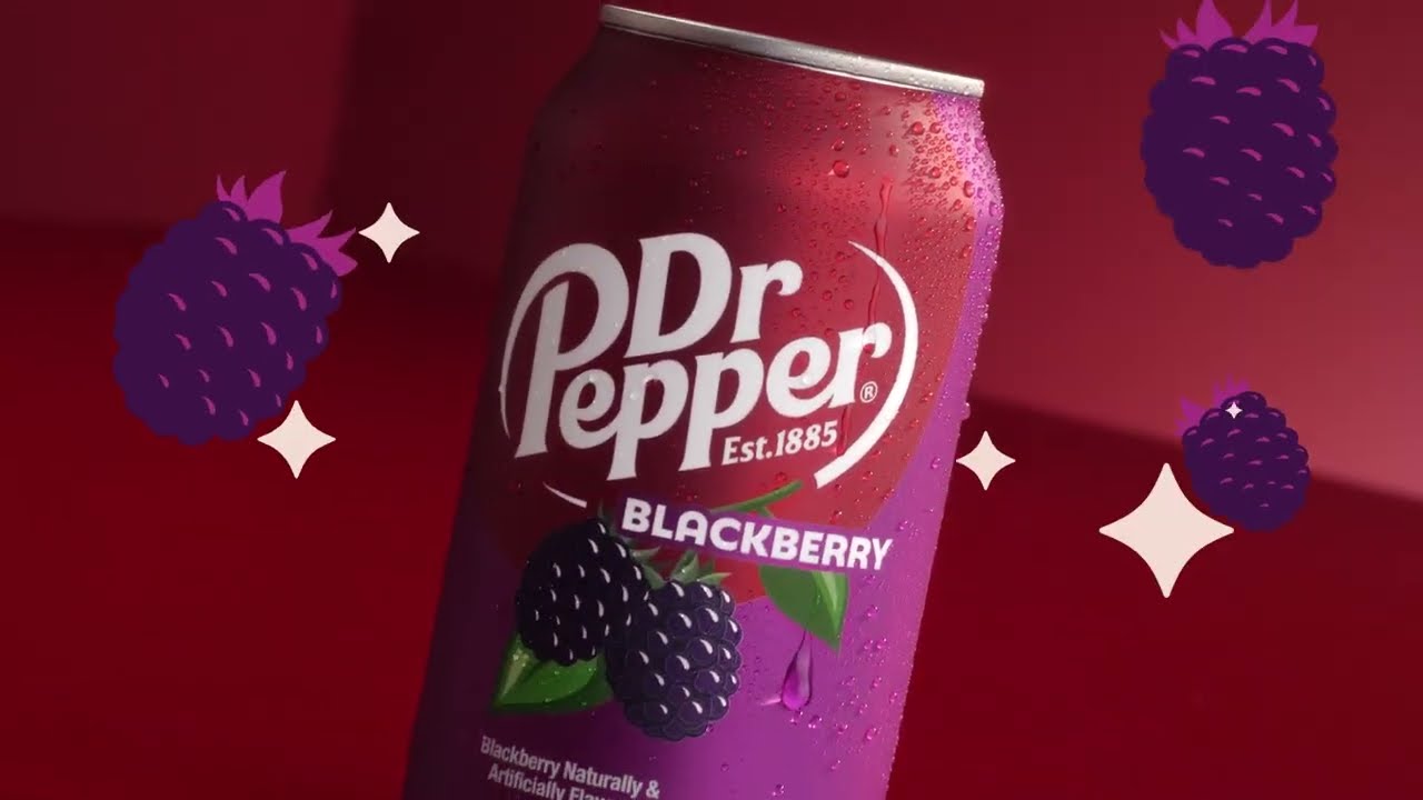 Dr Pepper Blackberry: 