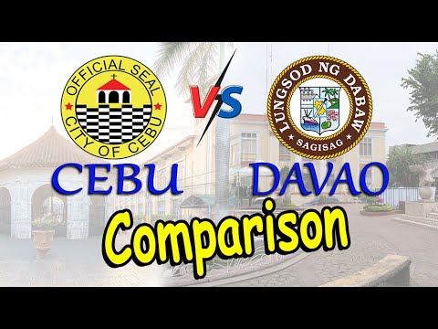 Cebu City VS Davao City Comparison