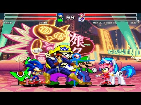 Team andersonkenya1 vs Team Αλεξάνδρα Μούκα MUGEN Request 4v4 Battle!!!