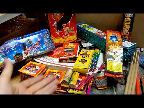 My LEFTOVER 4th of July FIREWORKS STASH Update!