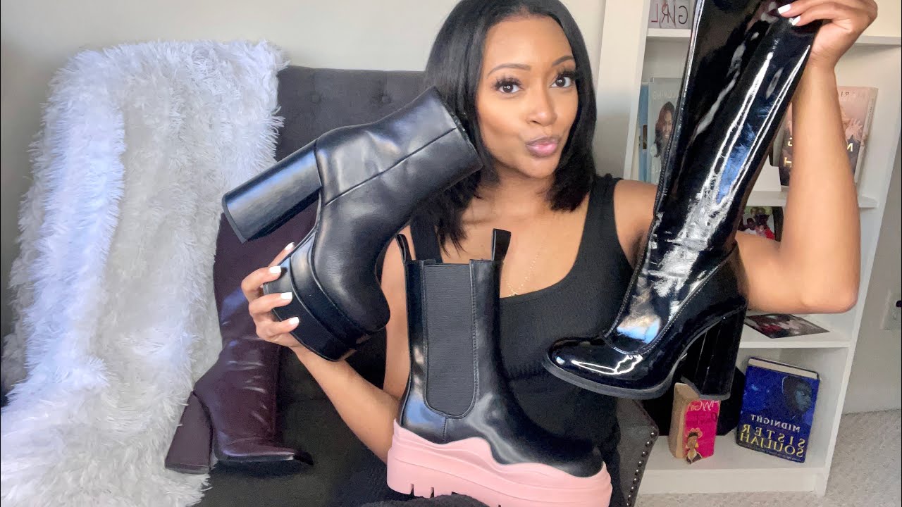 Fall Boot Haul 2021 2021 Ego Official I PLT | Steve Madden