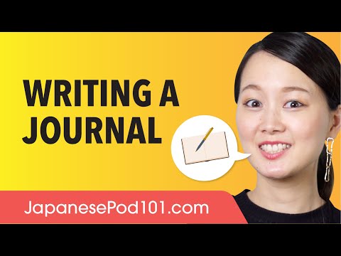 Writing a Journal in Japanese - Japanese Conversational Phrases