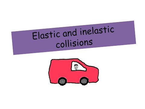 Elastic and inelastic collisions - A level Physics