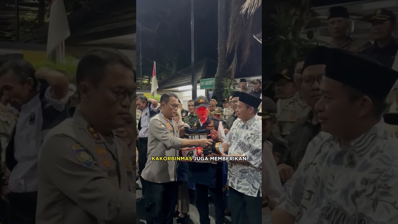 NGOPI KAMTIBMAS POLRI, TOGETHER WITH COMMUNITY POTENTIAL, STRENGTHENS HARKAMTIBMAS