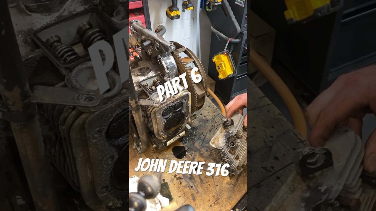 Parts are on order, hold please! #johndeere #diy #johndeere316 #garagediy