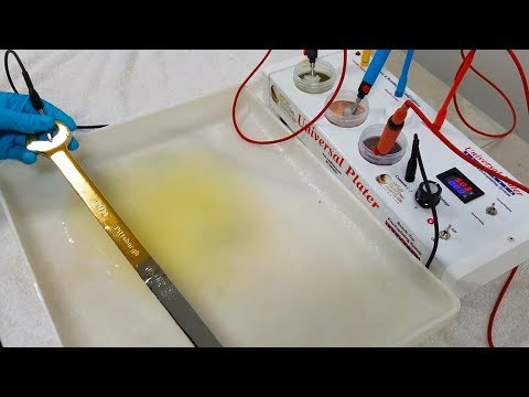 24K Gold Plating Chrome Plated Items - 3 Easy Steps